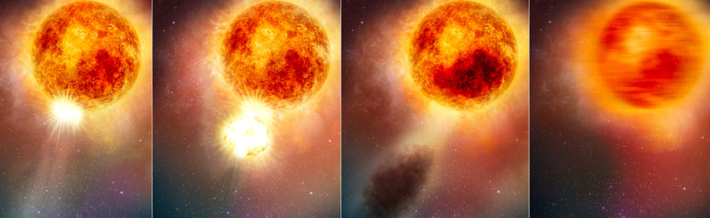 NASA Captures Unprecedented Explosion On Red Supergiant Star Betelgeuse